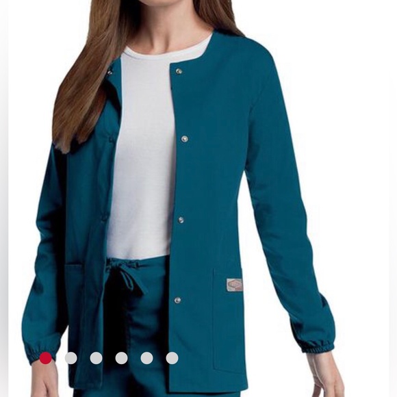 Landau | Jackets & Coats | Caribbean Blue Scrubzone By Landau Scrub ...